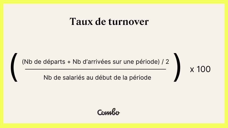 Taux de turnover : Calcul, analyse et solutions